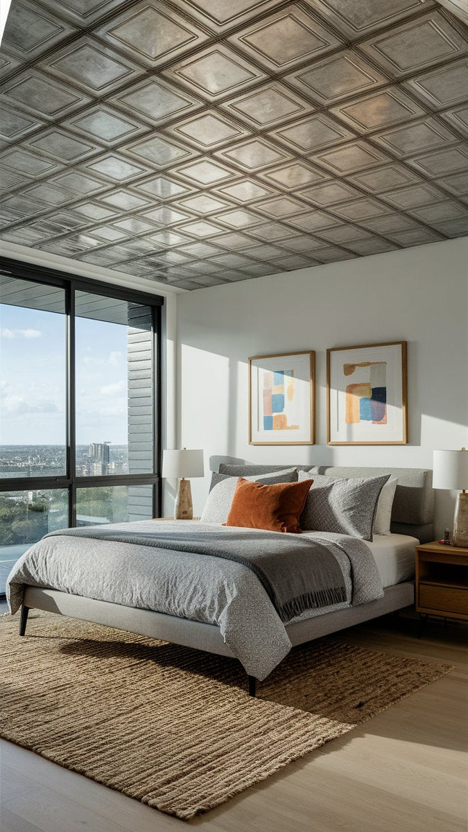 DIY Installation: How To Install Nail-Up Tin Tile Ceilings – Metal ...